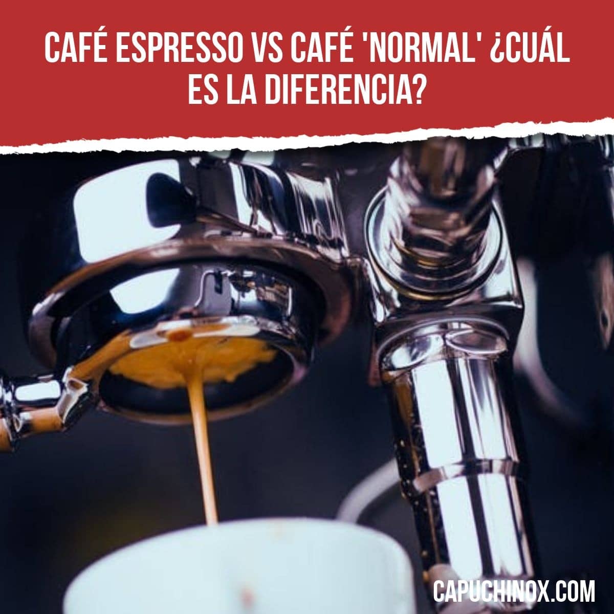 Café espresso vs café 'normal' ¿Cuál es la diferencia?