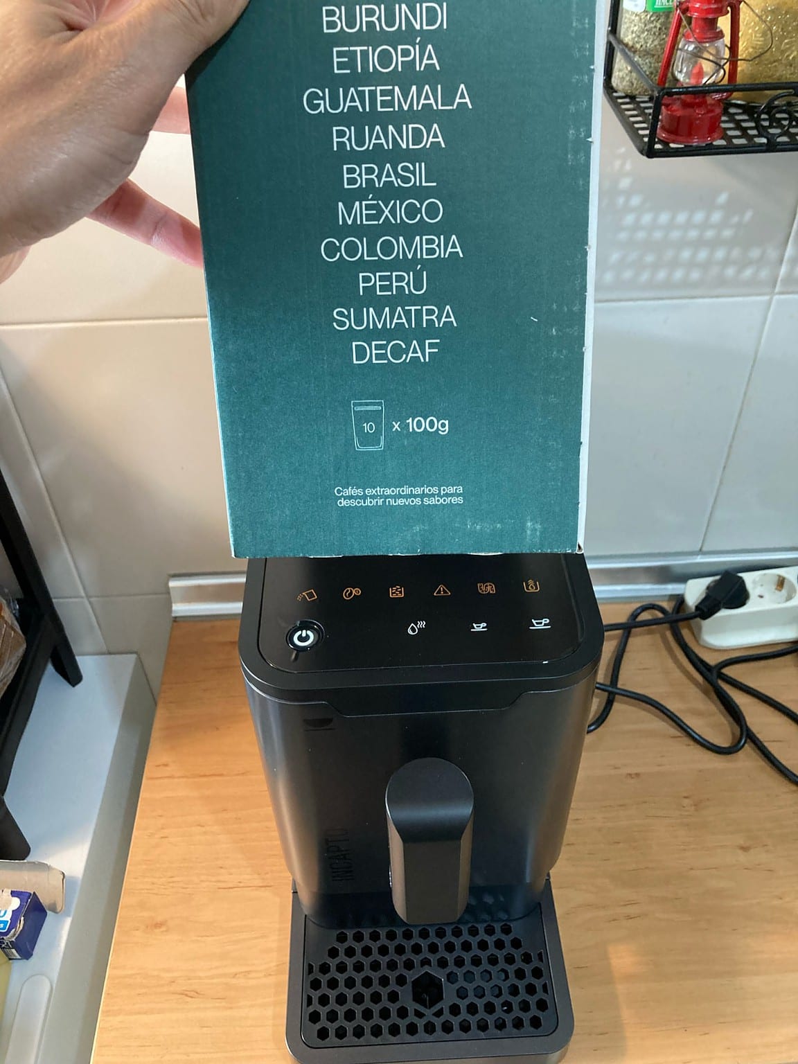 Cafetera superautomática Incapto - Opinión y review